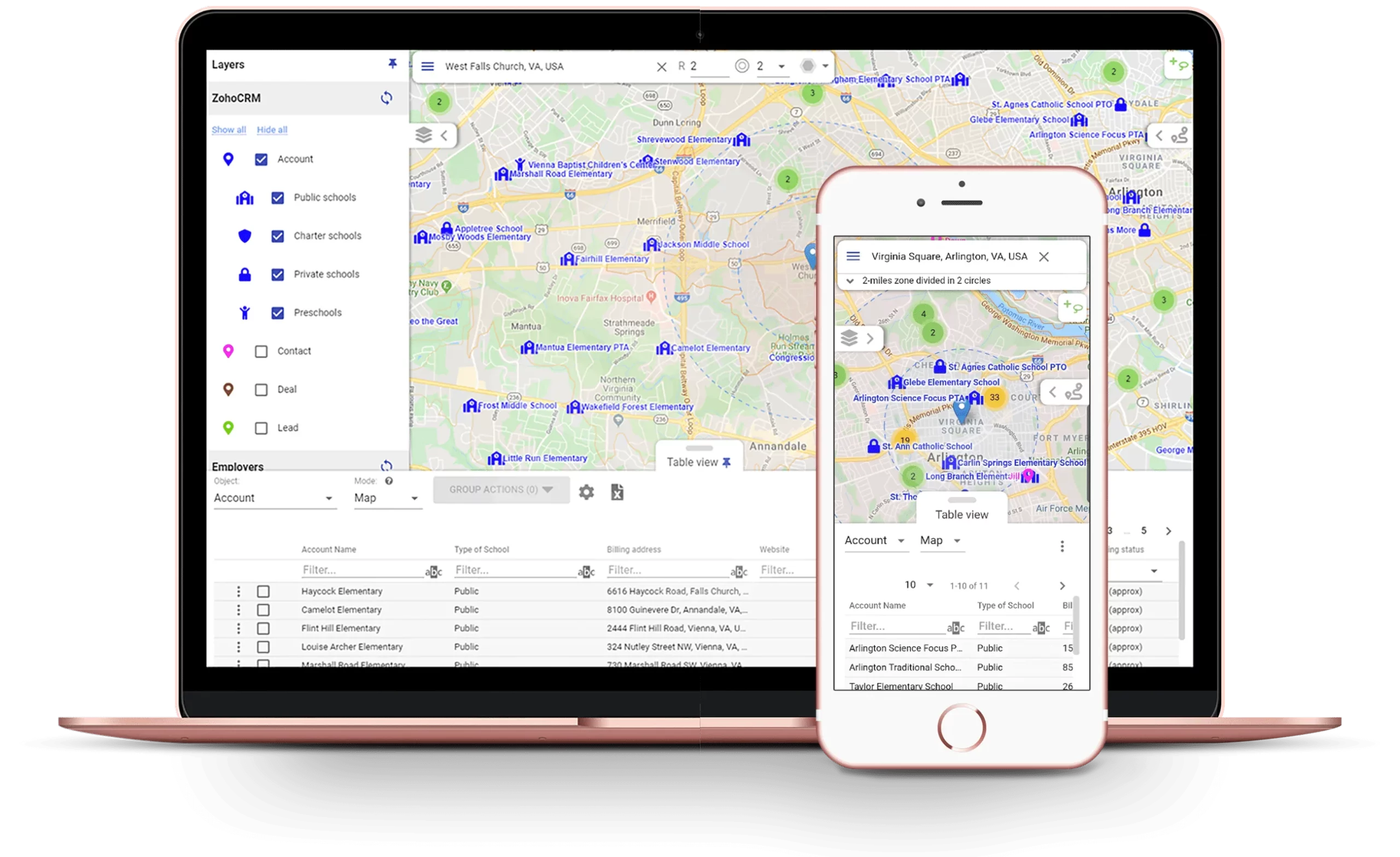 Mapsly - Geo-analysis, Routing, Territories, No-code Automation